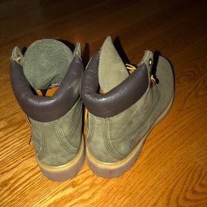 Timberland | Shoes | Basically Brand New Forest Green Timberlands ...